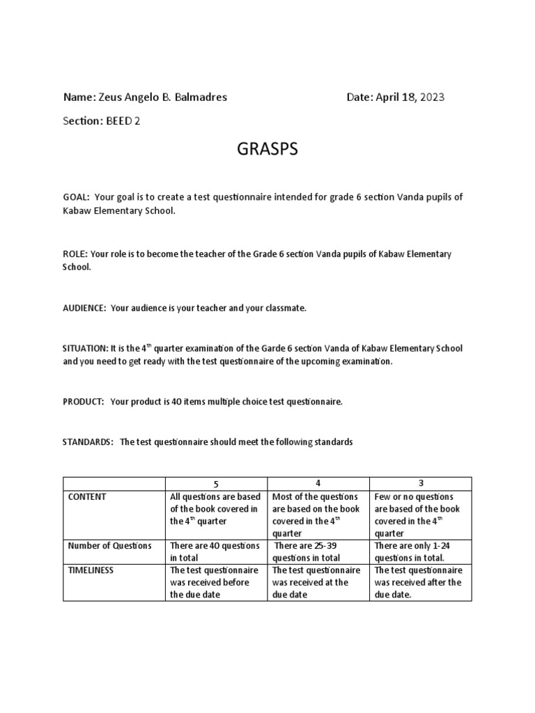 grasps-pdf