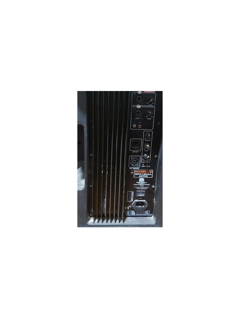 SeleniumJBL Ativa Modelo SPM 1202A | PDF