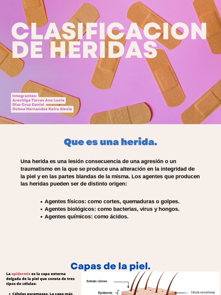 Clasificacion de Heridas | PDF