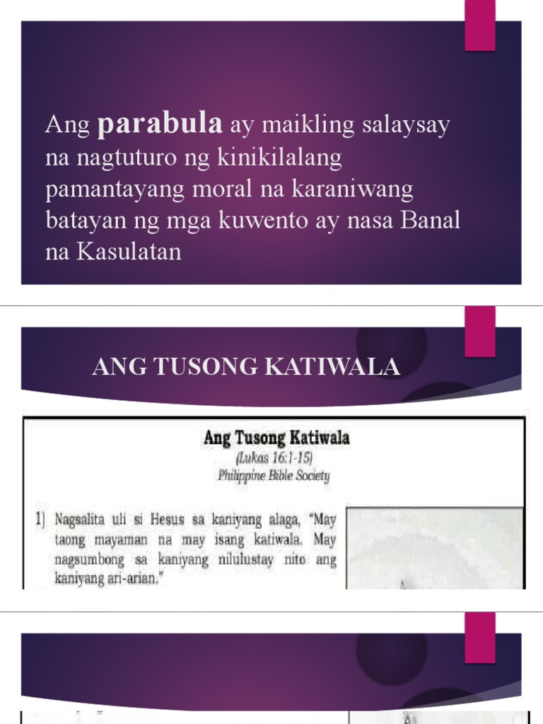 Ang Tusong Katiwala | PDF