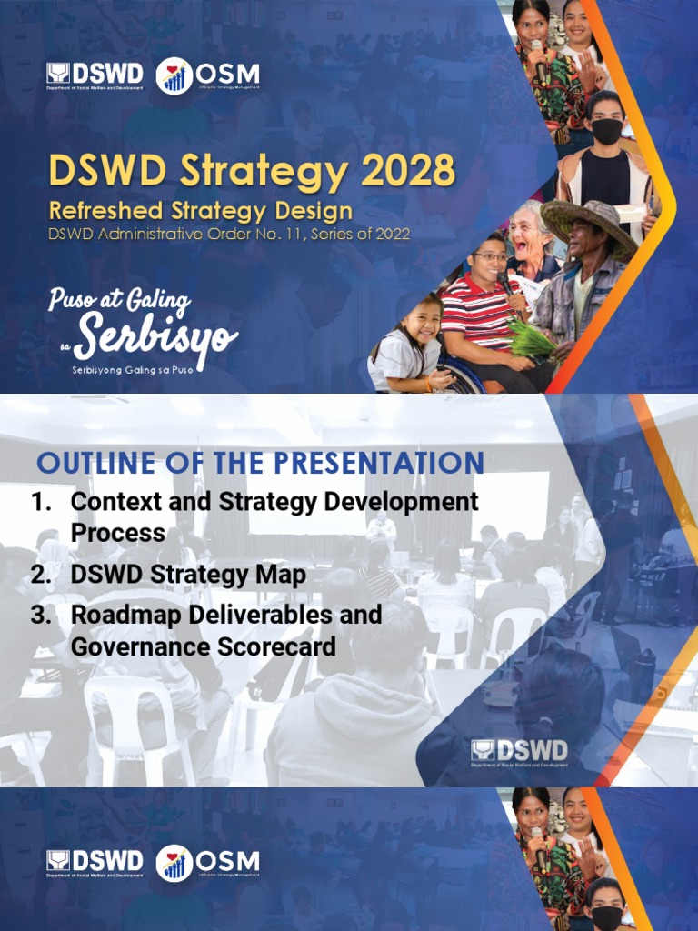 DSWD Strategy 2028: Serbisyo | PDF | Governance | Policy