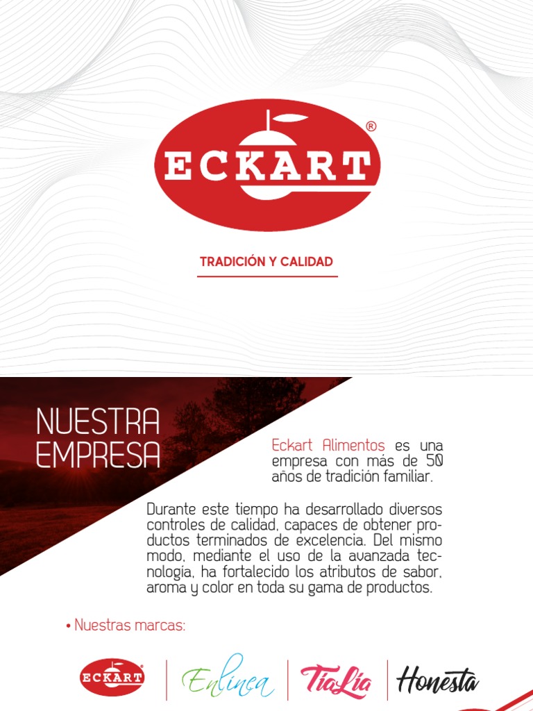 Presentación Eckart | PDF | Leche | Chocolate