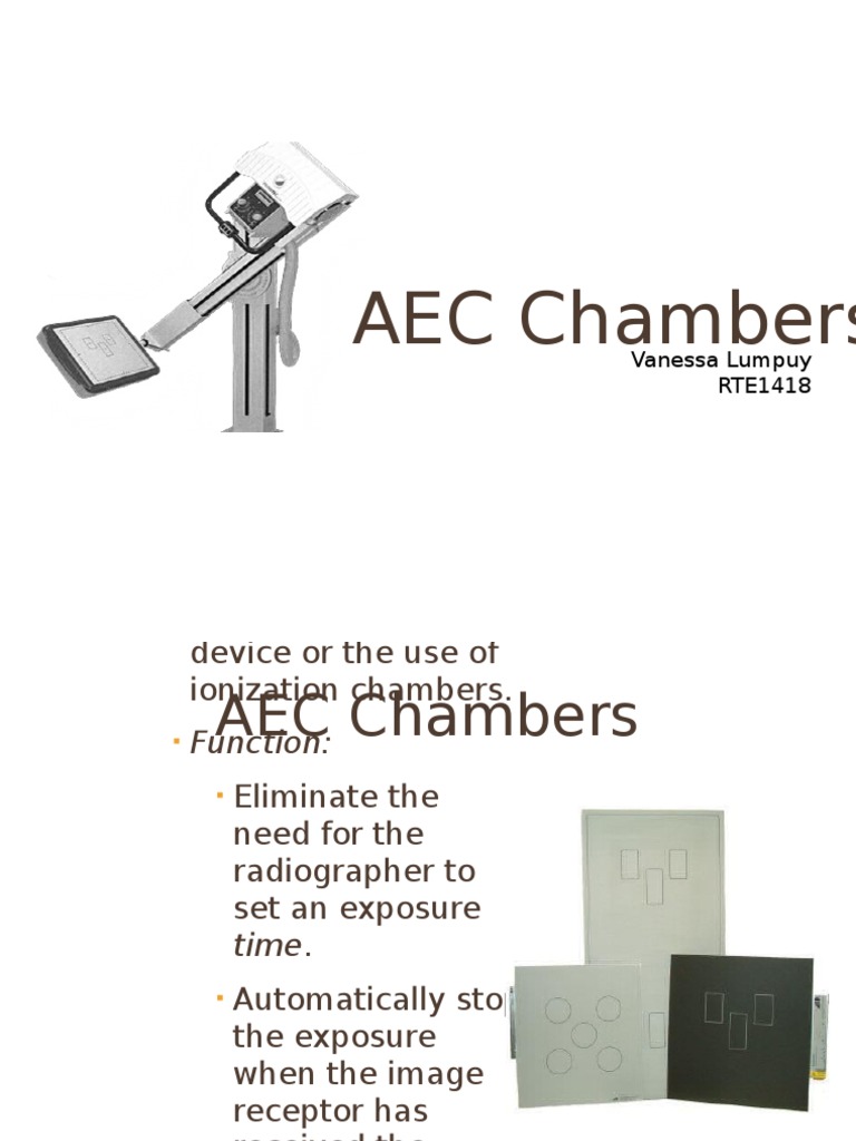 AEC Chambers (1) .PPTX - 0 | PDF | Exposure (Photography) | Optics