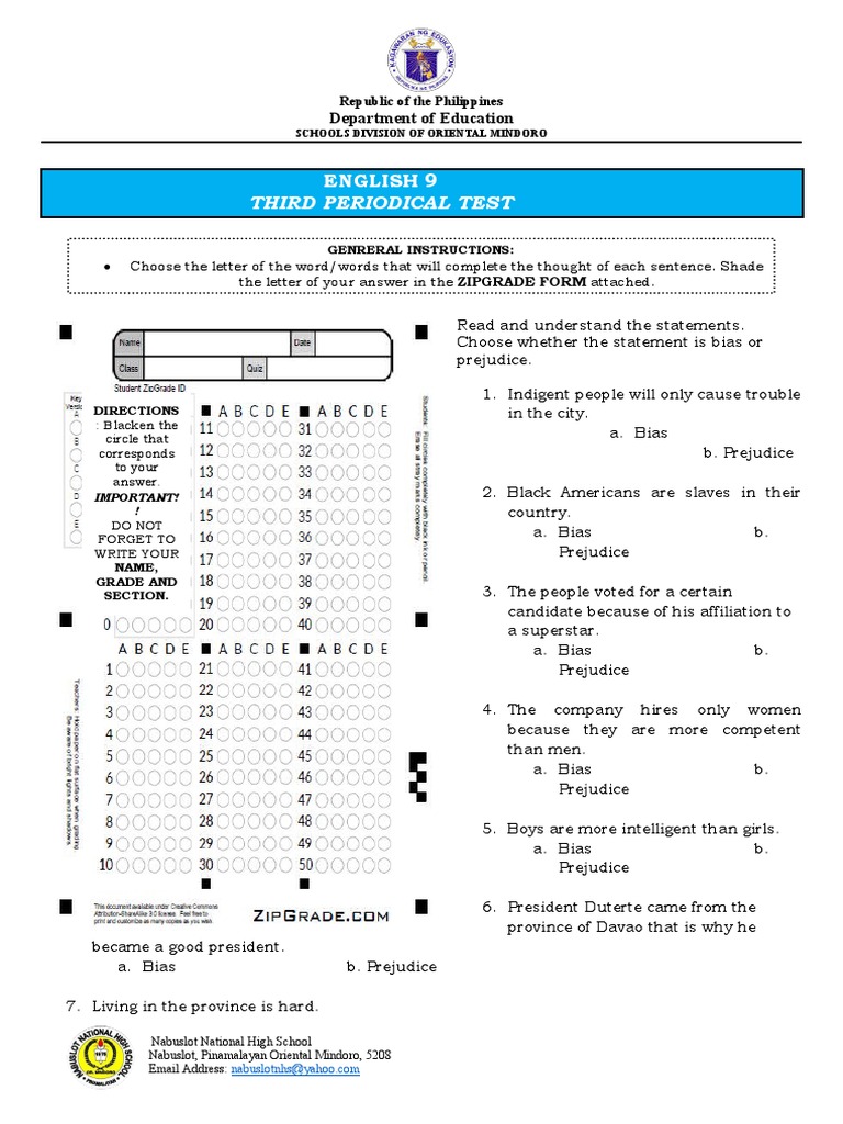 PT English 9 Q3 | PDF
