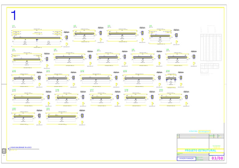 3 Vigas Baldrame in Loco | PDF