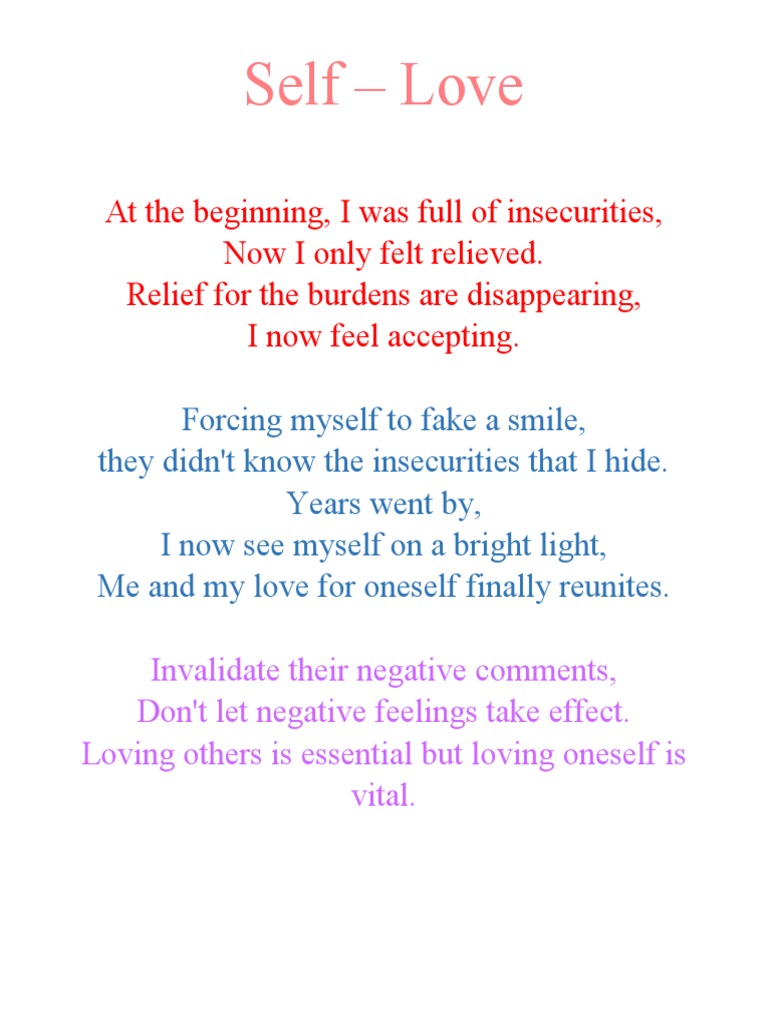 Self - Love | PDF