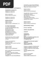 Ang Kaluluwa Koy Nauuhaw | PDF