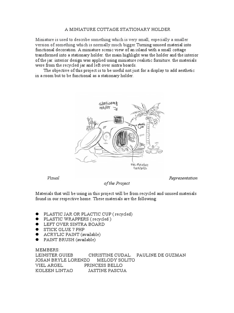 Miniature Is Used To Describe Something Which Is Very Small, Especially ...