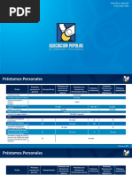 Tarifario de Productos y Servicios Qik Banco Multiple | PDF | Interés | Tarjeta de crédito