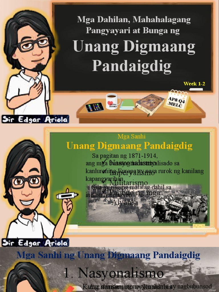 1 Unang Digmaang Pandaigdig | PDF