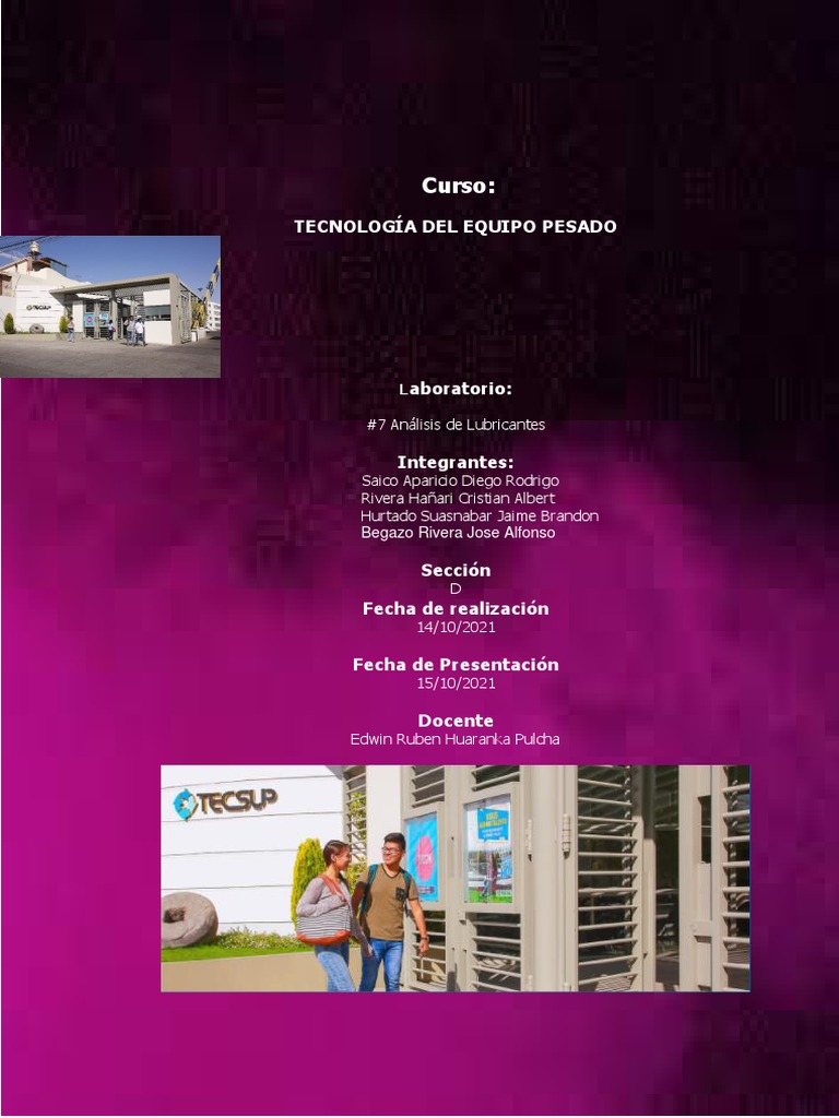 Lab 7 Lubricantes | PDF | Lubricante | Viscosidad