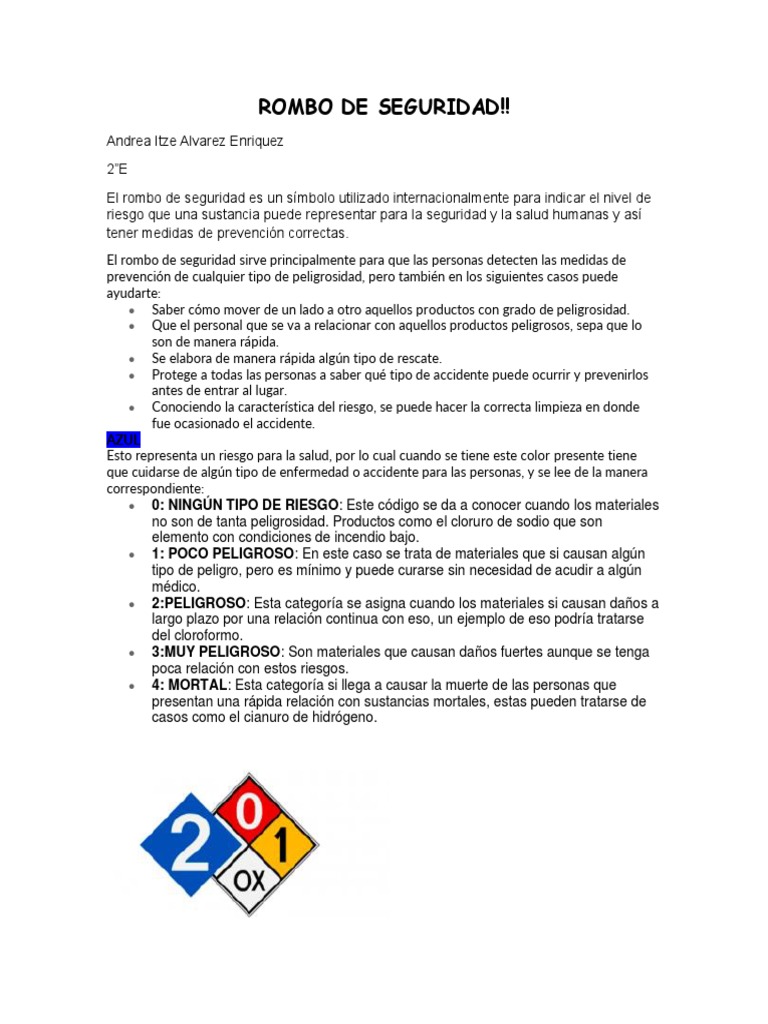 Rombo de Seguridad | PDF