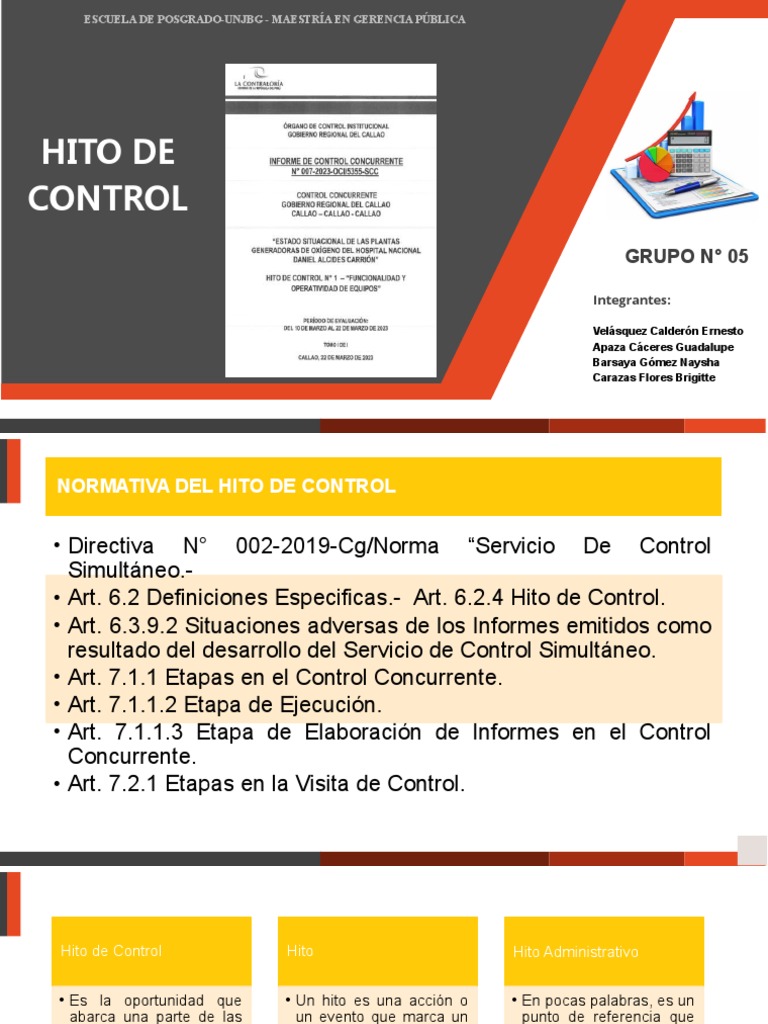 Hito de Control | PDF | Hospital | Presupuesto