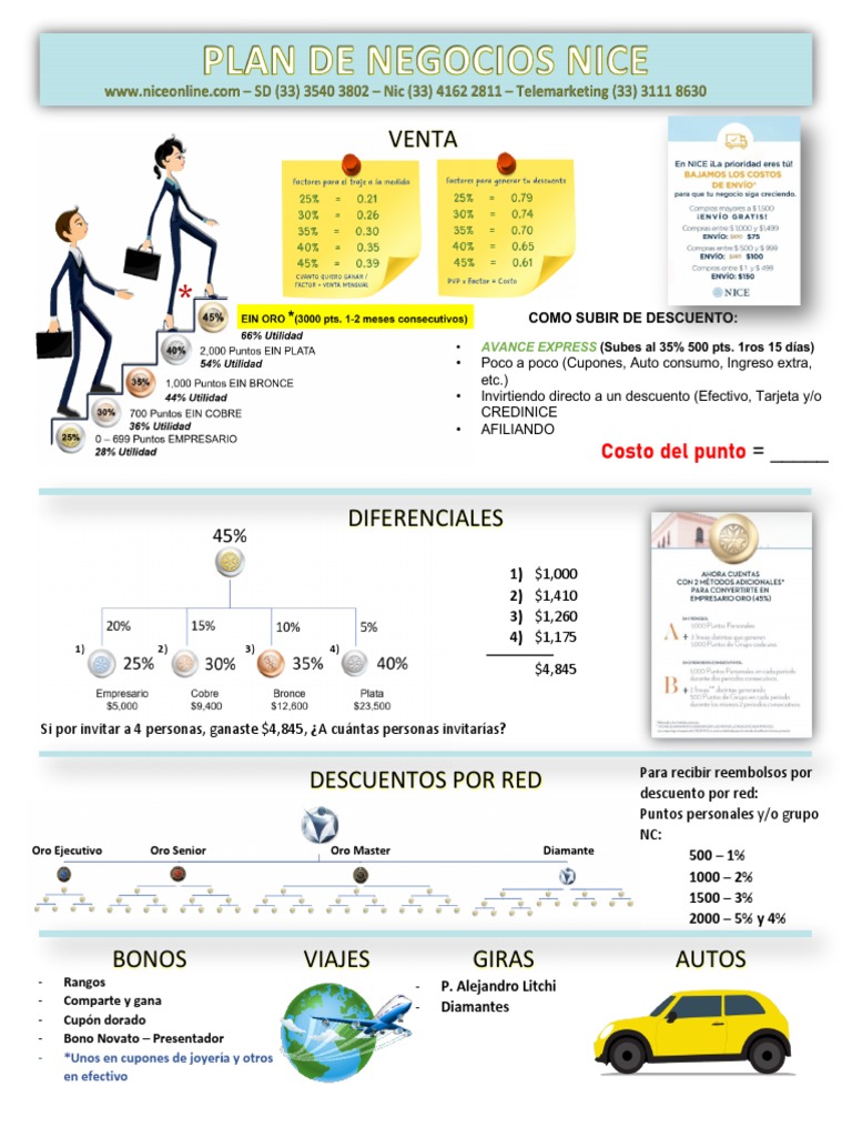 Plan de Negocio Nice 2022 | PDF | Marketing