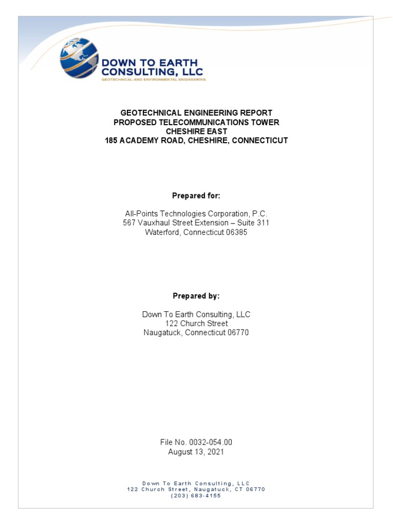 02 - Geotechnical Engineering Report Dated August 13 2021 | PDF ...