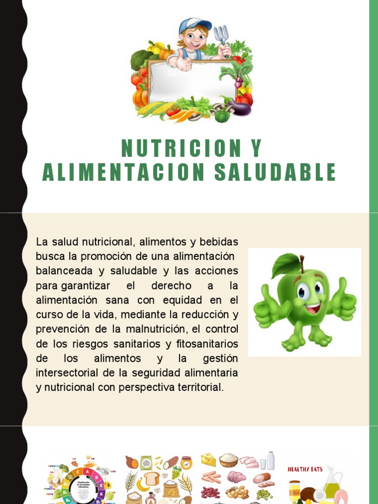 Nutricion y Alimentacion Saludable | PDF | Alimentos | Nutrición