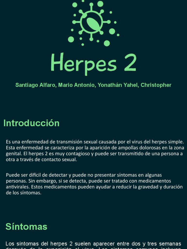 Herpes 2 | PDF | Herpes Simple | Infección transmitida sexualmente