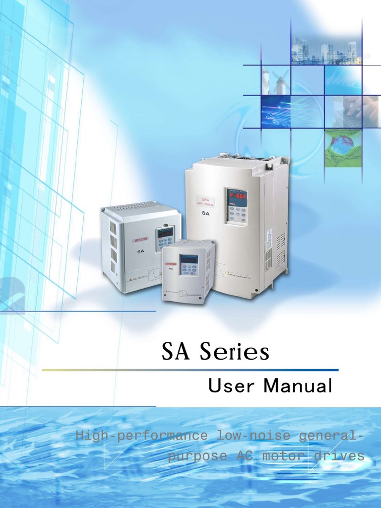 SA Series Inverter User Manual | PDF