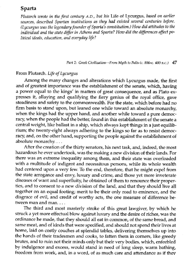 Plutarch Groups 4 5 6 | PDF