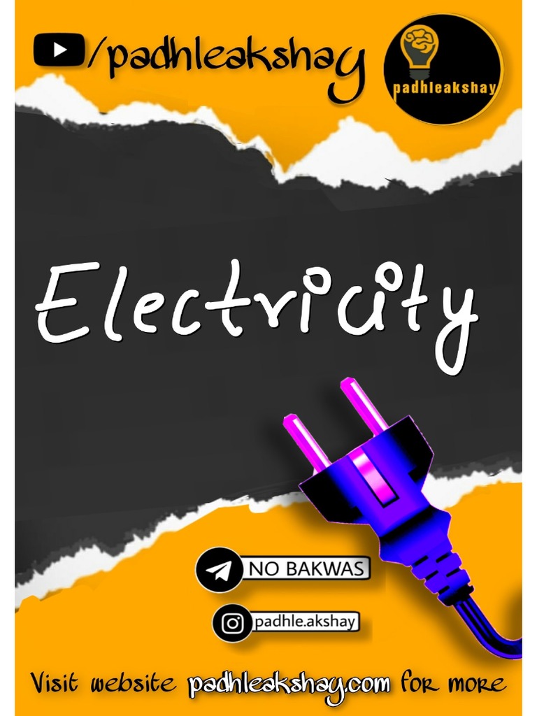 Electricity Notes Padhleakshay | PDF