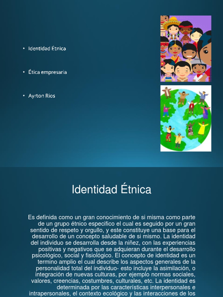 Identidad Etnica | PDF