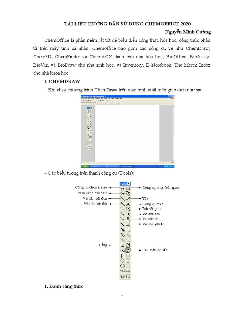 ChemOffice 2020 | PDF