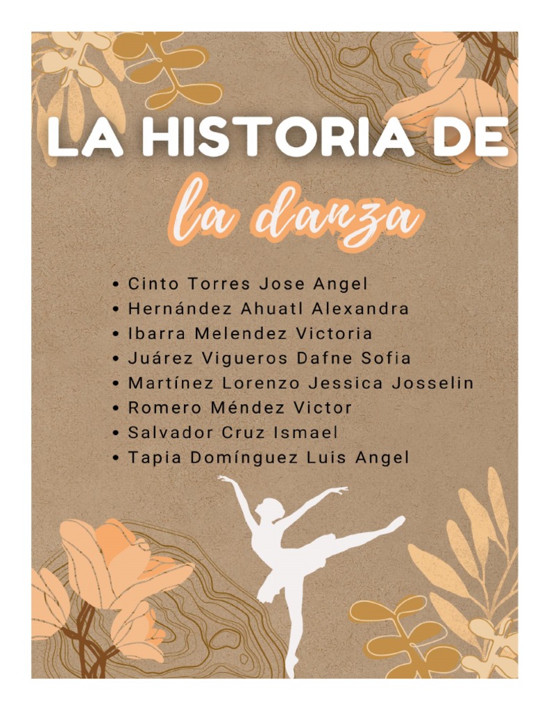 Historia de La Danza | PDF | Ballet | Bailes