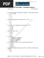 University of Lahore UOL Entry Test Sample Paper | PDF | Common Cold ...