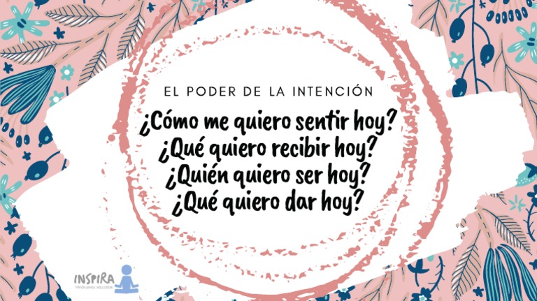 El Poder de La Intención | PDF