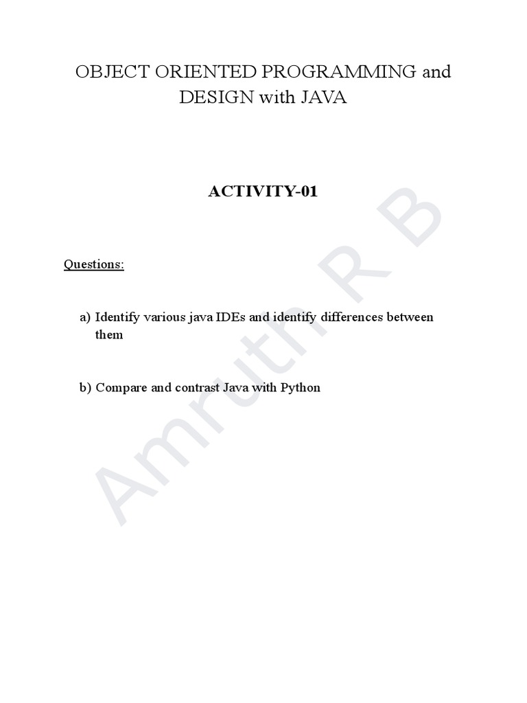 Java Trial | PDF