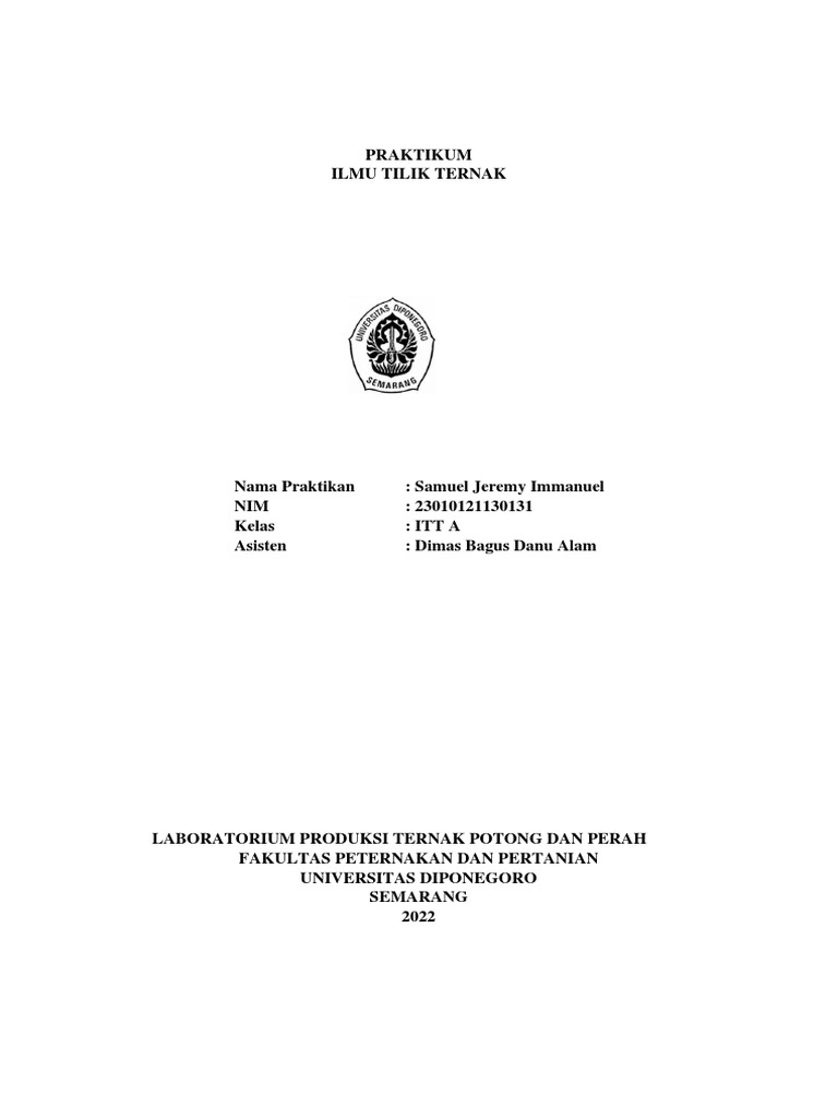 Final Laporan ITT | PDF