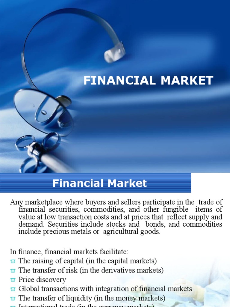 Financial Market | PDF
