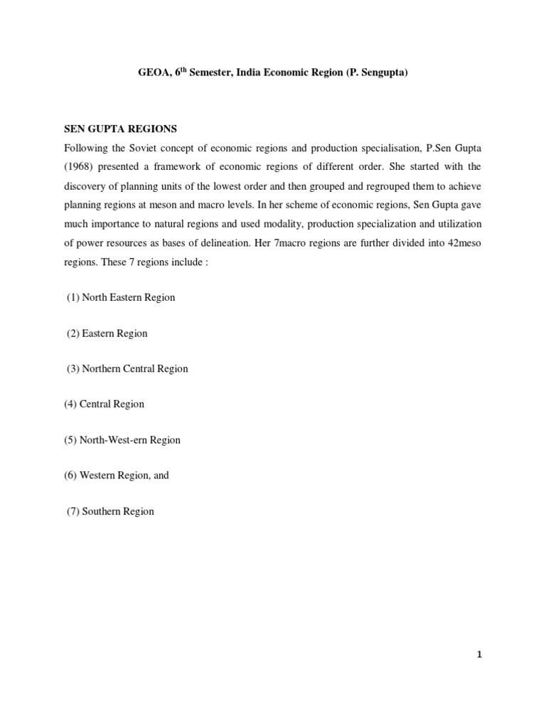 P Sengupta Division - Doc | PDF