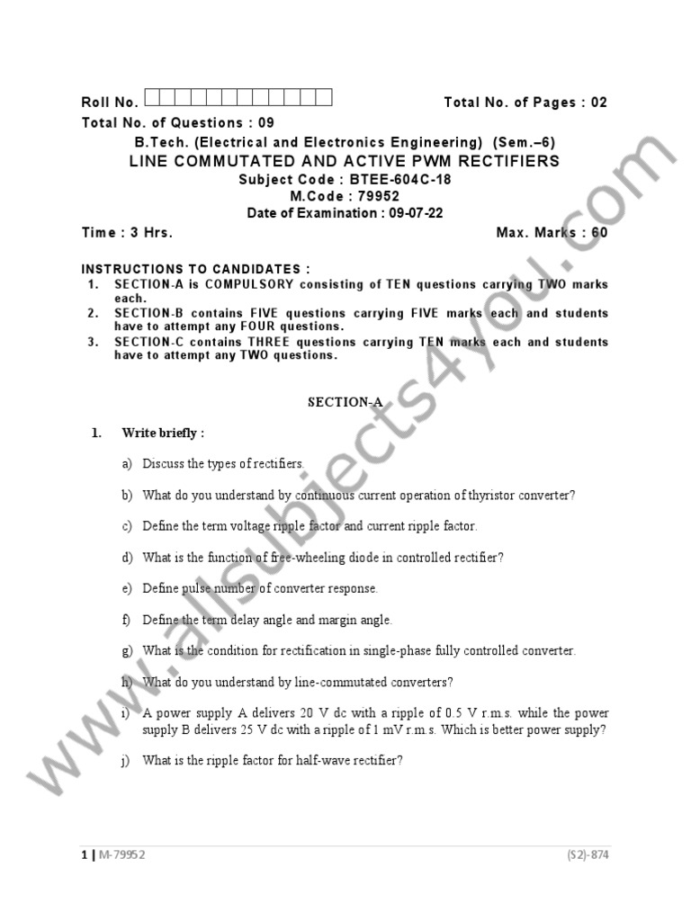 Btee 604 C 18 | PDF | Rectifier | Electrical Components
