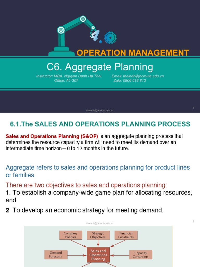 Optimizing Aggregate Production Planning Through Quantitative Techniques | PDF | Linear ...