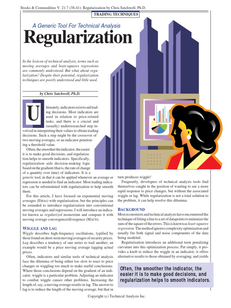 Regularization | PDF | Moving Average | Technical Analysis