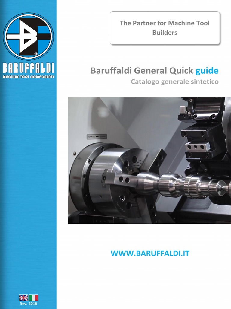 Baruffaldi General Quick Guide | PDF | Rotation Around A Fixed Axis | Electric Motor