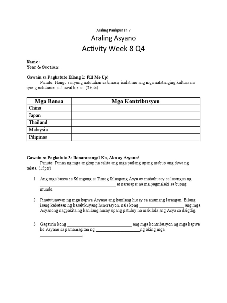 Activity Week 8 | PDF