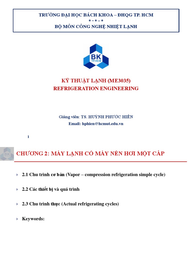 Refrigeration Engineering - Chapter 2 | PDF