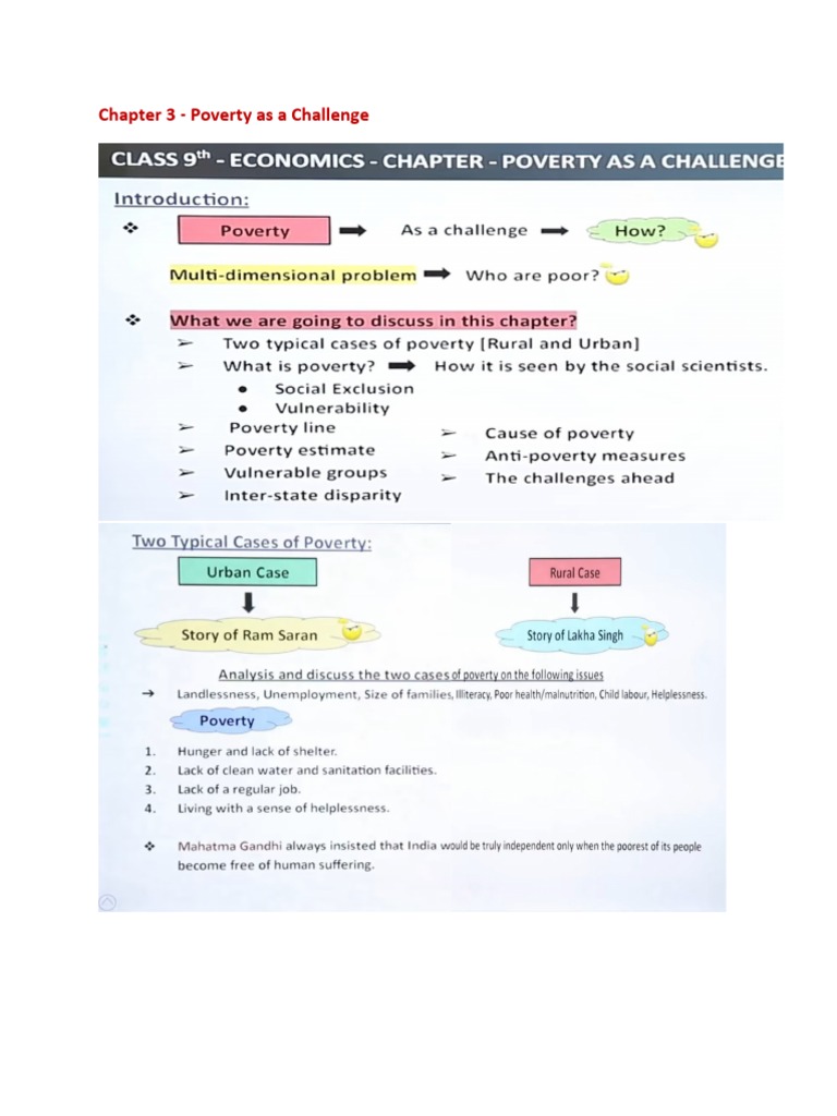 ECONOMICS chapter 3 class IX | PDF