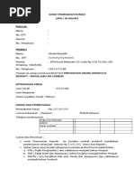 Contoh Surat SPR | PDF | Hukum