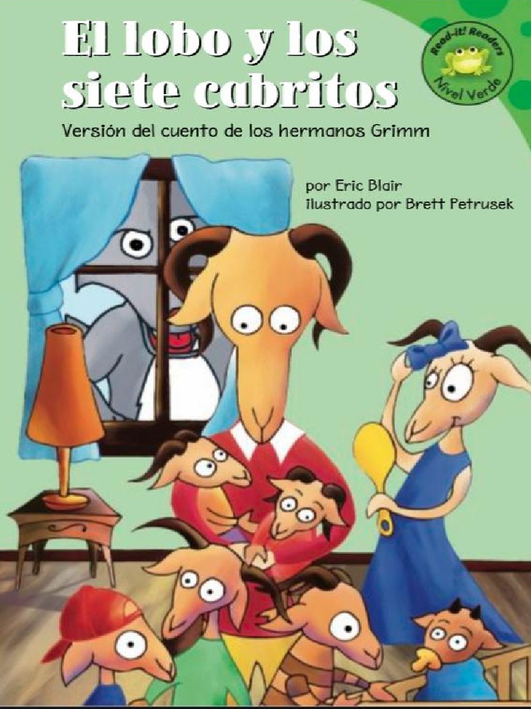Hermanos Grimm - El Lobo y Los Siete Cabritos | PDF