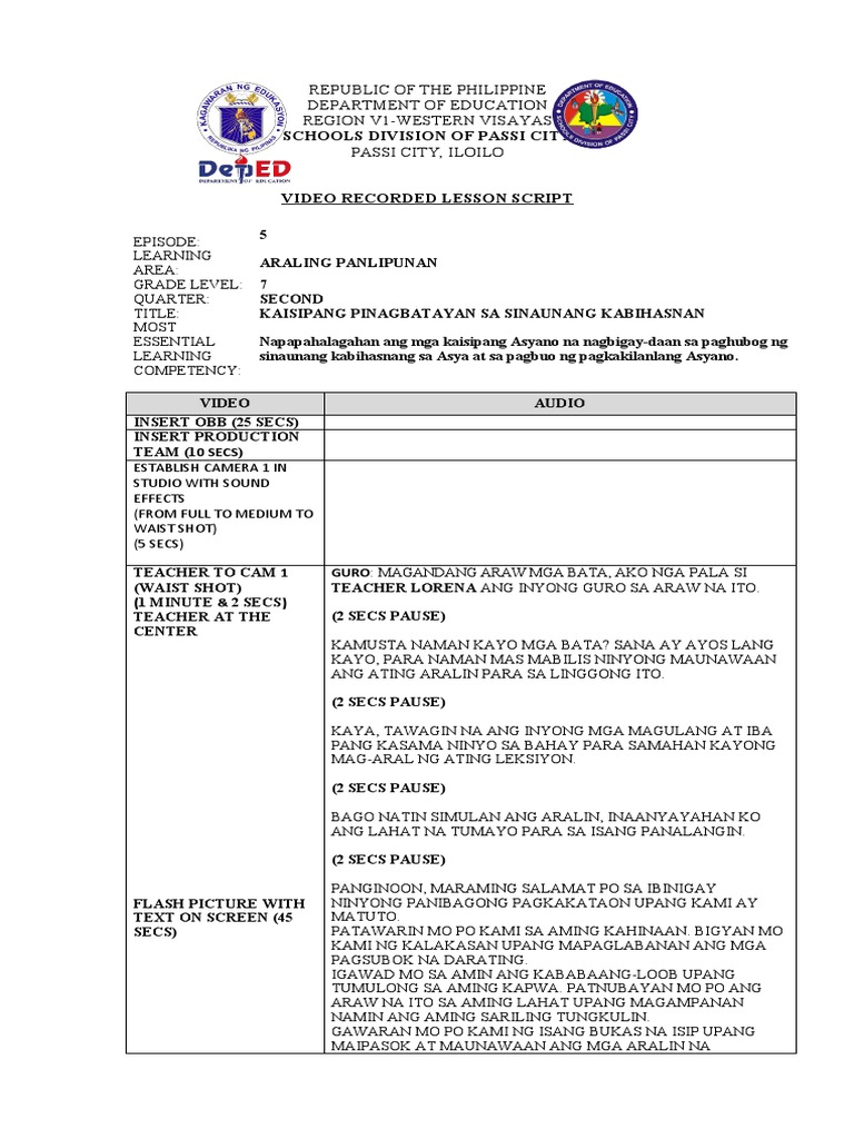 Schools Division of Passi City | PDF