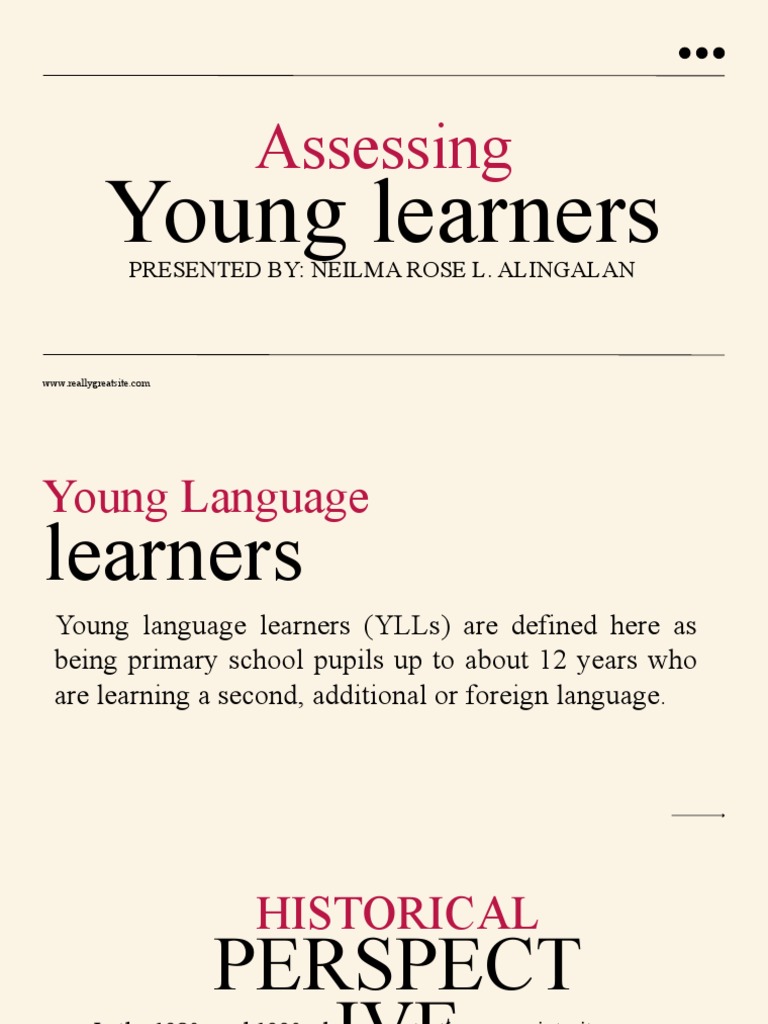 Assessing Young Learners | PDF