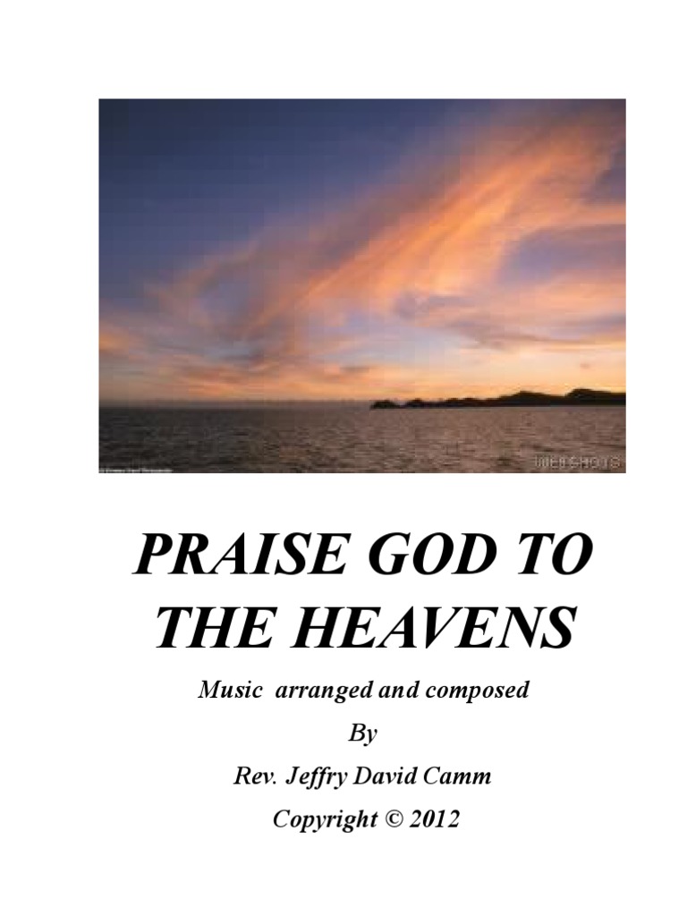 Praise God To The Heavens - Worship Book | PDF | Jesus | Religious ...