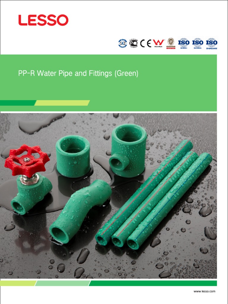 Lesso Green PP-R Water Pipe Catalog 2023.03.09 | PDF
