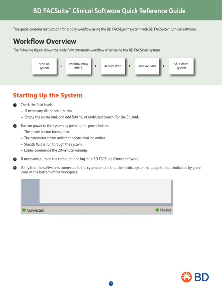 23-20152-00 (2018) BD FACSuite™ Clinical Software Quick Reference Guide ...