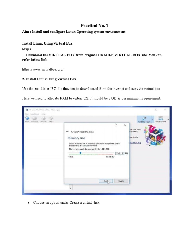 Practical No 1 (Linux OS) | PDF