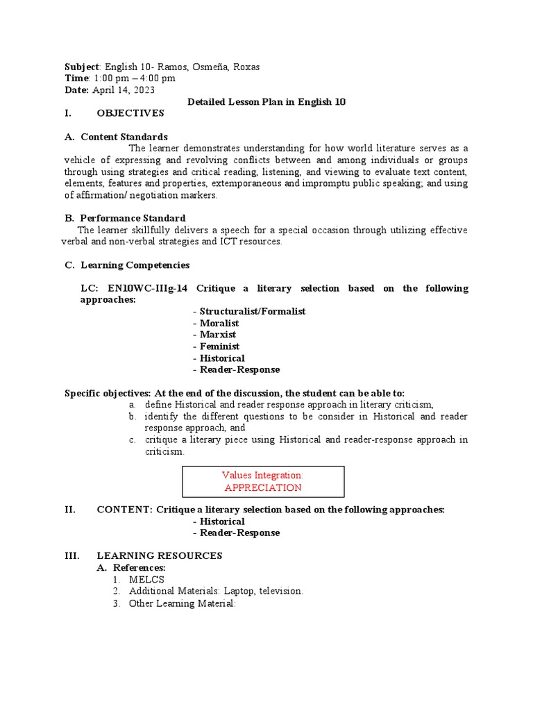 DLP Week 6 Day 5 Historical Approach | PDF