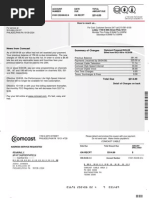 Xfinity Bill PDF | PDF | Fee | Video